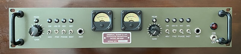 Arsenal Audio by API R20 2009 - Green | Reverb