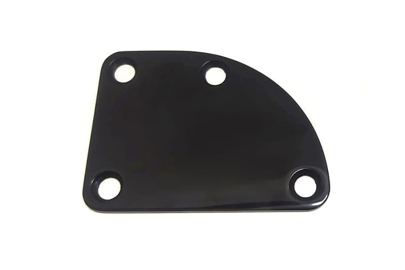 Black curved neck joint plate | Reverb