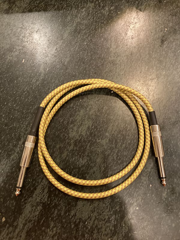 3 FOOT CLOTH COVERED PATH CABLE 3 FOOT PATCH CABLE | Reverb