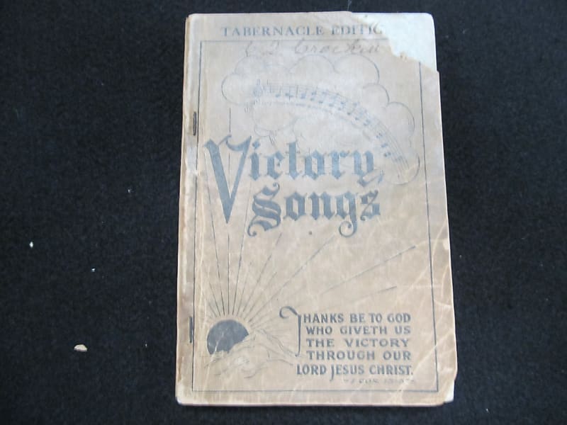 The Rodeheaver Company "Victory Songs" Vintage Song Book | Reverb