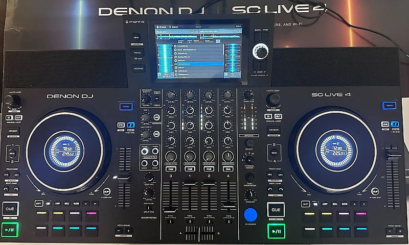 Denon SC LIVE 4 Standalone DJ System 2021 - Black | Reverb
