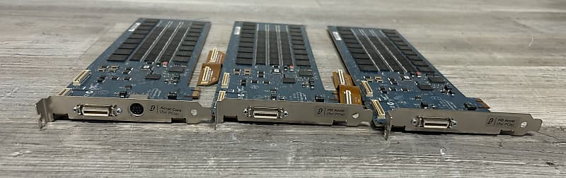 Digidesign Avid HD3 Accel PCIe cards Core + 2 Accel w/ Flex | Reverb