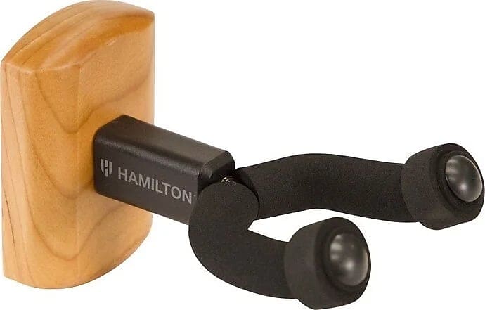 Acoustic/Electric Guitar Wall Hanger with Cherry Mounting | Reverb