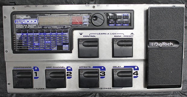 DigiTech RP-2000 Modeling System | Reverb