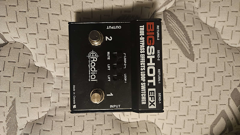 Radial Big Shot Effects Loop Switcher | Reverb