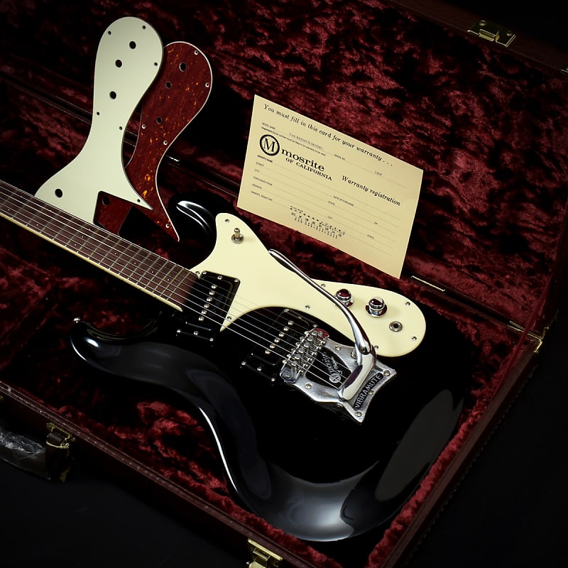 Mosrite Mosrite V-65 Reissue Black [SN 1408] (03/01) | Reverb UK