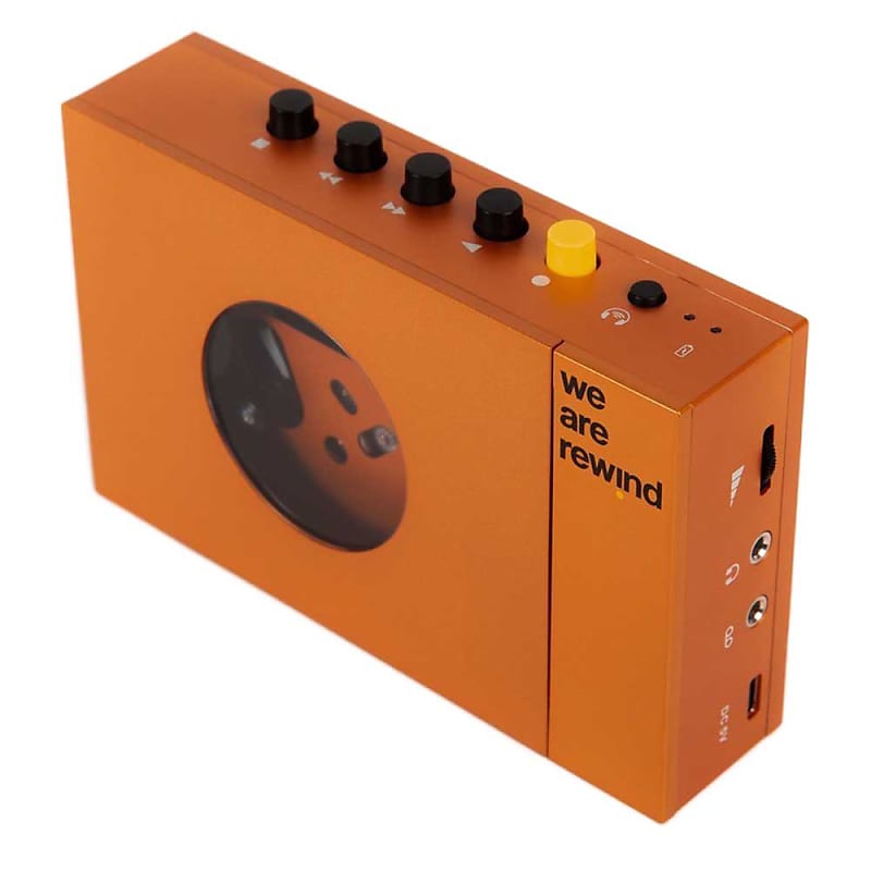 We Are Rewind Portable Cassette Player & Recorder w/ | Reverb