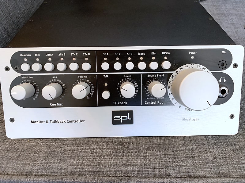 SPL MTC Model 2381 Monitor and Talkback Controller | Reverb