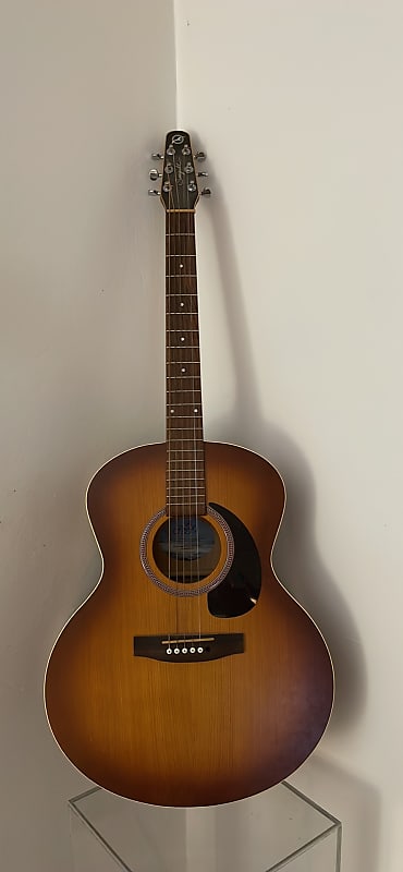 Seagull Entourage Rustic Mini Jumbo Sunburst | Reverb