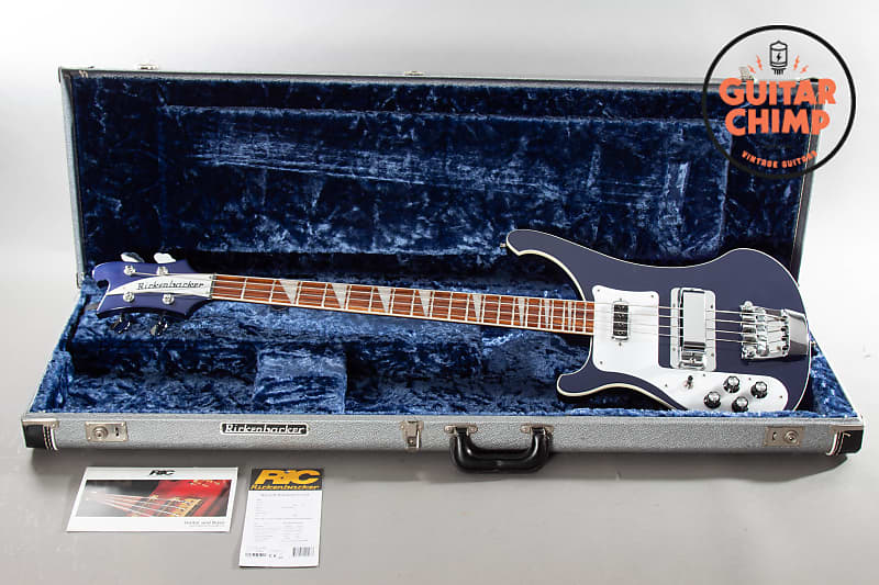2014 Rickenbacker Left-Handed 4003 Midnight Blue | Reverb