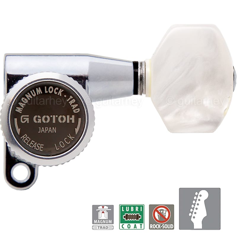NEW Gotoh SG360 MGT 6 In-Line Set Mini Magnum Locking | Reverb