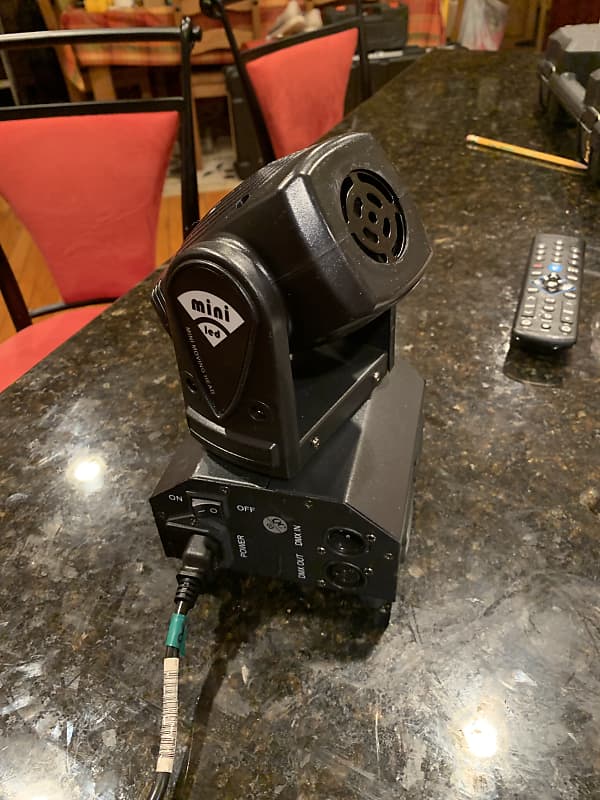 U-King Mini LED Moving Head Light RGBW 2021 - black | Reverb