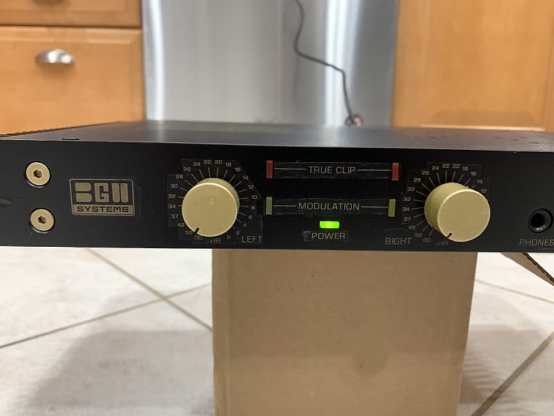 BGW Model 200 1U Studio Power Amplifier Amp USA Built | Reverb