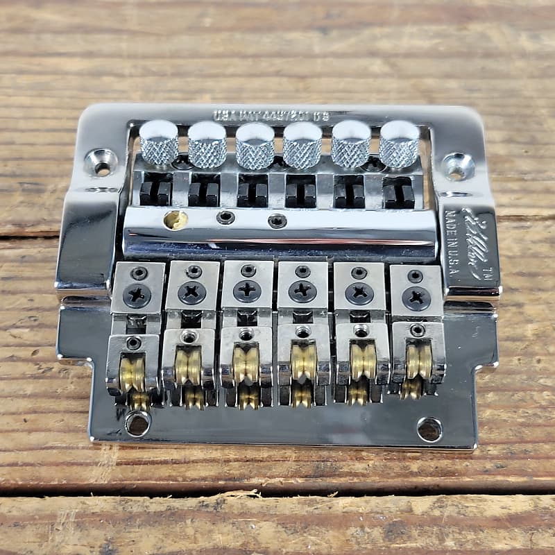 1990's Kahler 2320-C Standard Flat Mount Bridge - Chrome NOS | Reverb