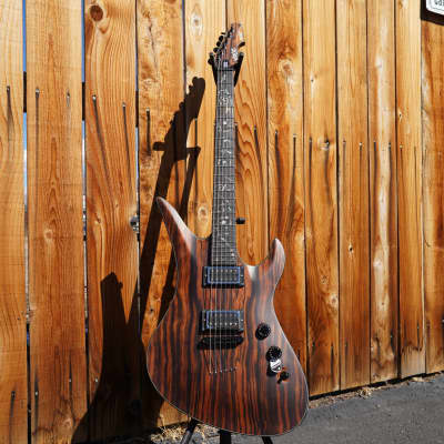 Schecter Diamond Series Prototype Avenger Exotic w/ Ebony Top | Reverb