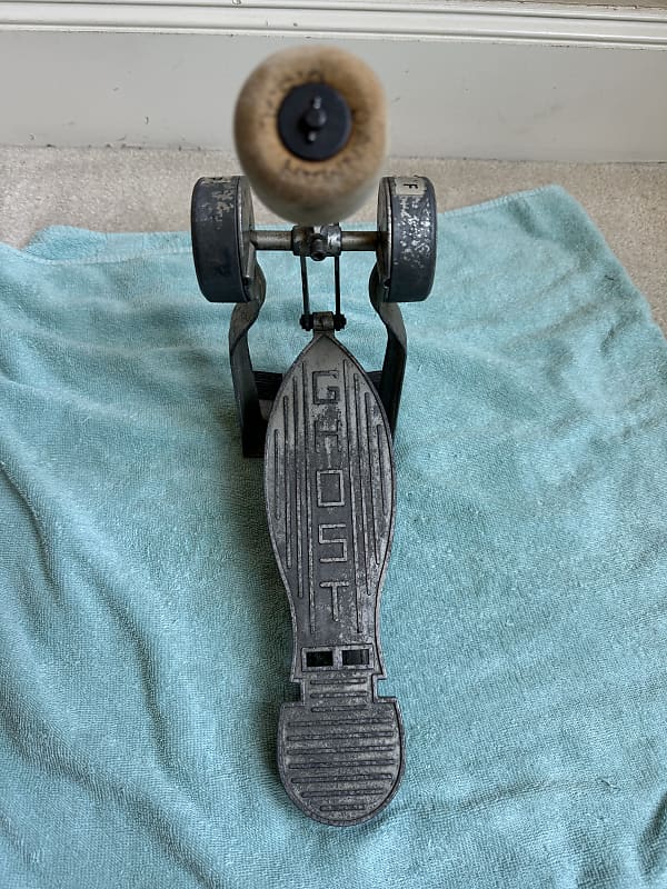 GHOST Pre Ludwig version Bass Drum Pedal 50s 60s - Metal | Reverb