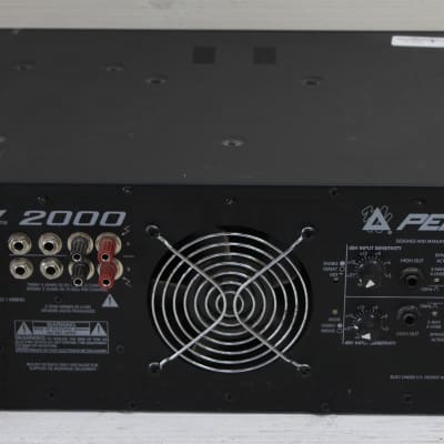 Peavey PV2000 Professional Stereo Power Amplifier - 2000 | Reverb