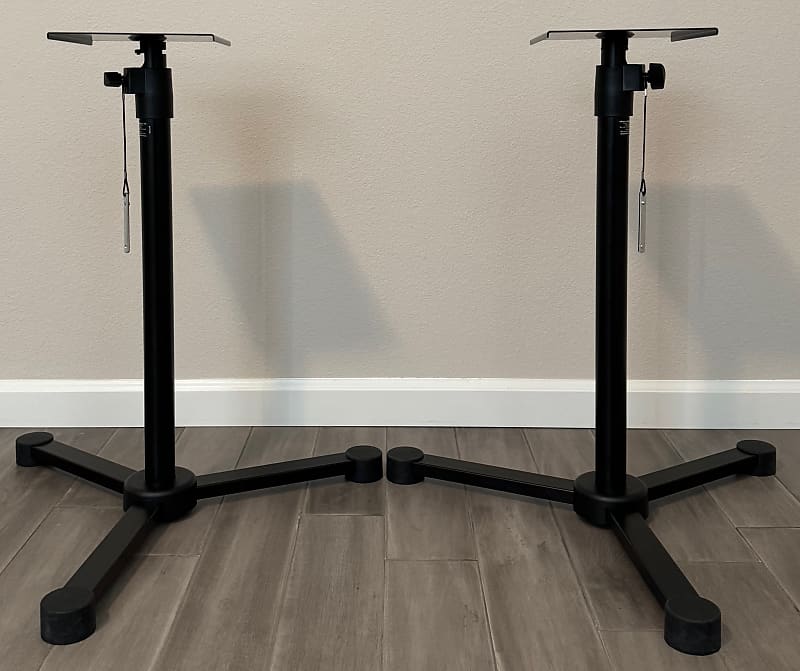 Pair of K&M 26720 Adjustable Studio Monitor Stands | Reverb