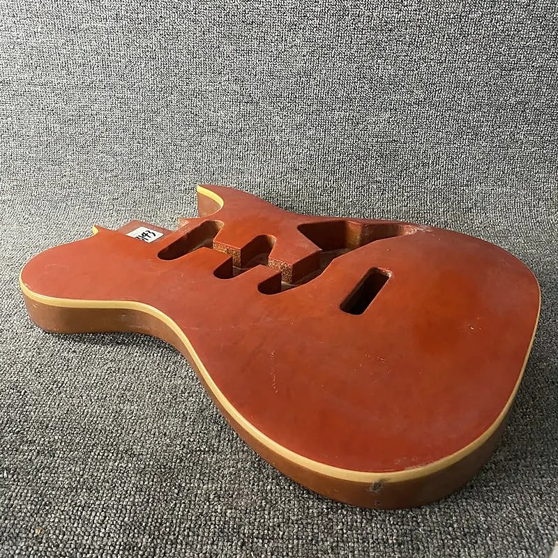 Quilted Maple Top Telecaster Tele Style SSS Okoume Wood Body | Reverb