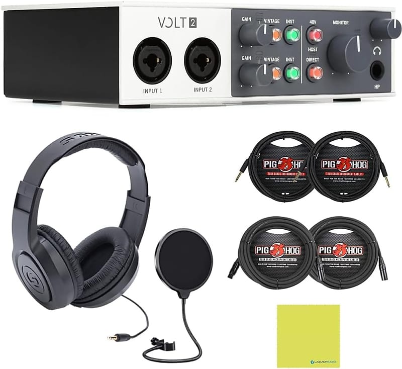 Mint Universal Audio Volt 2 USB-C Audio Interface Bundle | Reverb