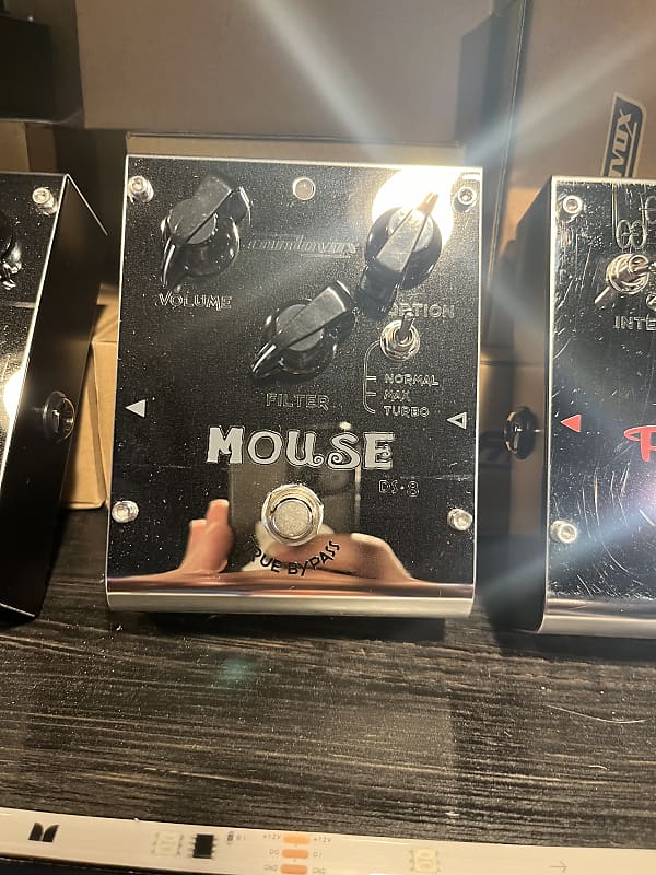 Cordovox Mouse Pedal 2024 - Stainless Steel | Reverb