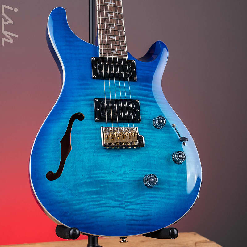 PRS SE Custom 24 Semi-Hollow Piezo | Reverb