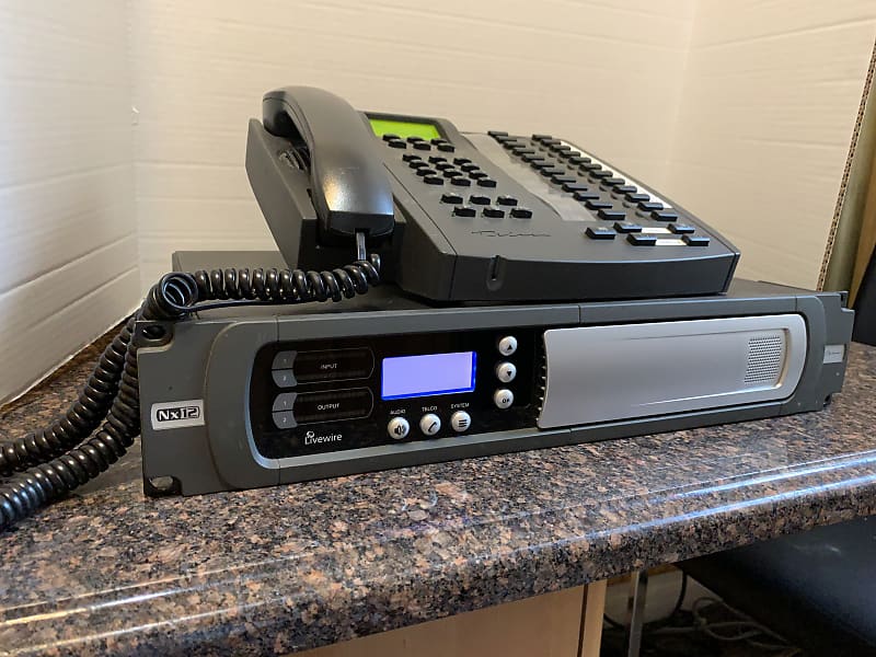 TELOS NX 12 POTS/IP 12 Line Broadcast Studio Talk Show Phone | Reverb