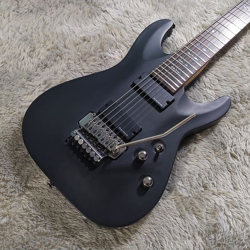 Schecter Demon - 7 FR Black Satin 7 String | Reverb