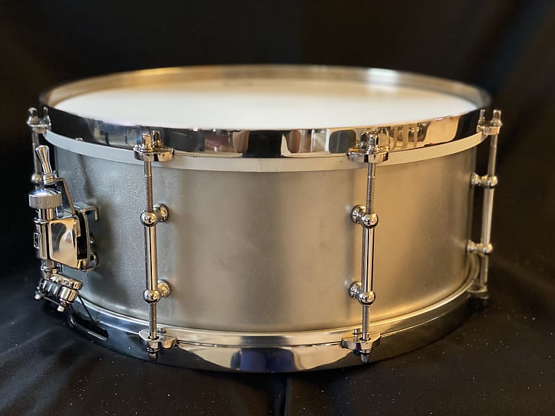 Keplinger Steel Snare 14 x 6.5 w/ Angel Hoops | Reverb