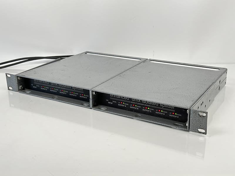 (Pair) Doug Fleenor Design Model 125EE Enhanced2 DMX Isolated | Reverb