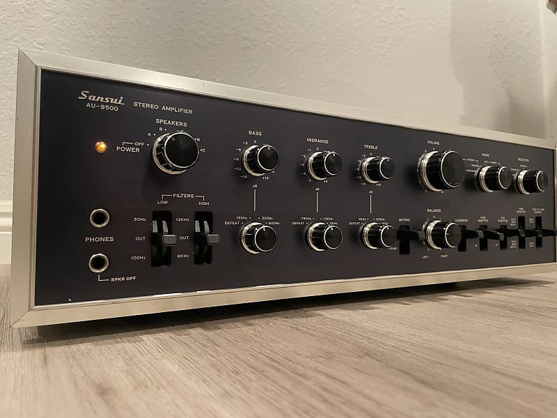 Sansui AU-9500 Integrated Stereo Amplifier | Reverb