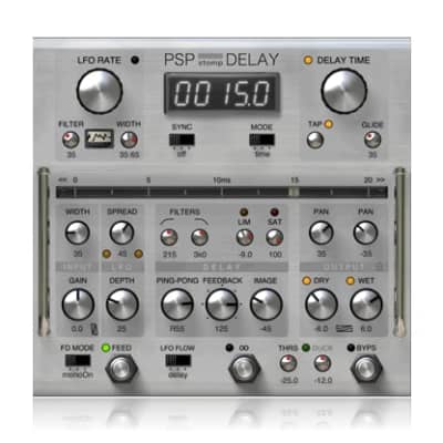 PSPAudioware PSP stompDelay Analog-Style Delay Plug-In | Reverb