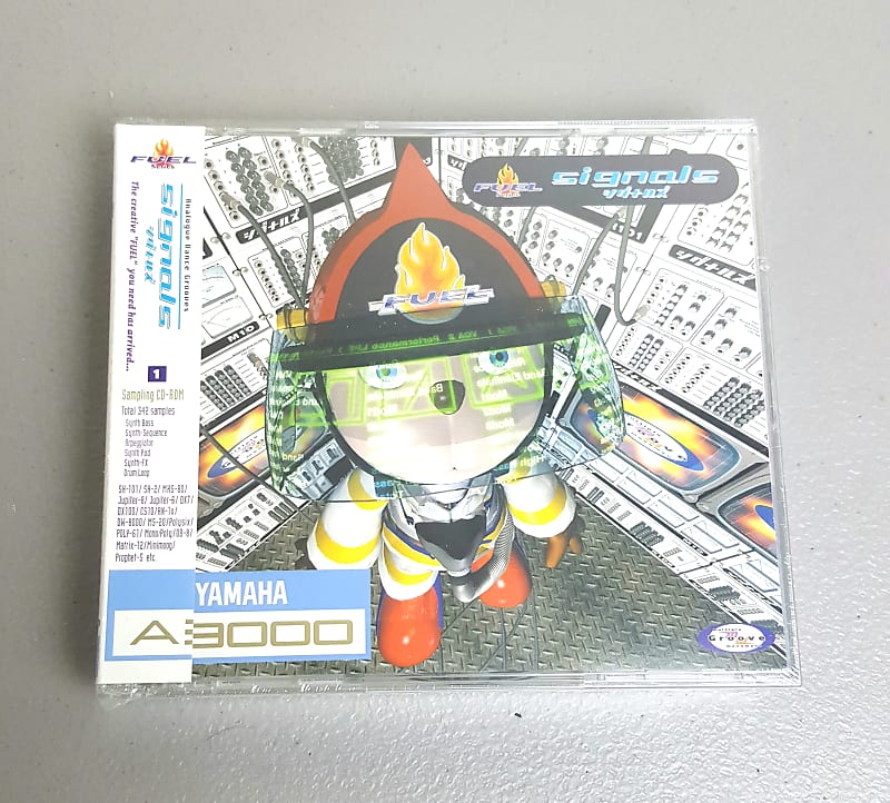Yamaha A3000 (A4000/A5000) Sampler CD Rom - FUEL Vol 1 | Reverb