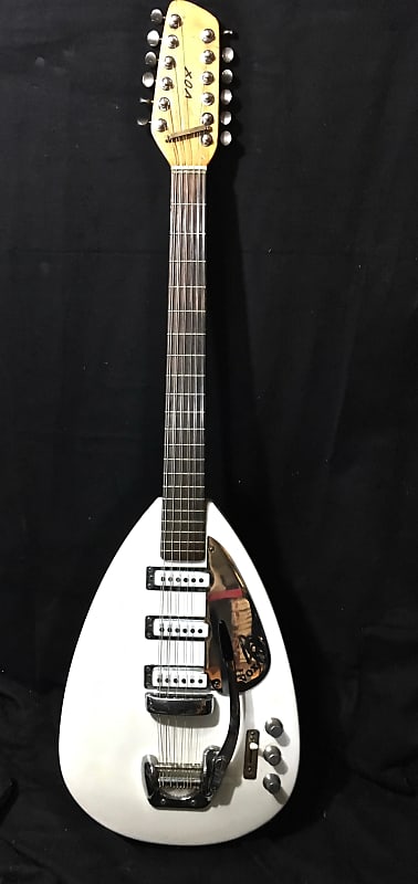 Vox 12 string Teardrop 1965 White | Reverb