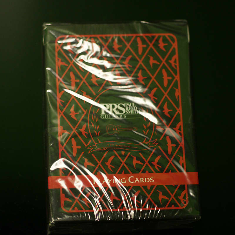 PRS Paul Reed Smith Guitar Poker Playing Cards Full Sealed | Reverb