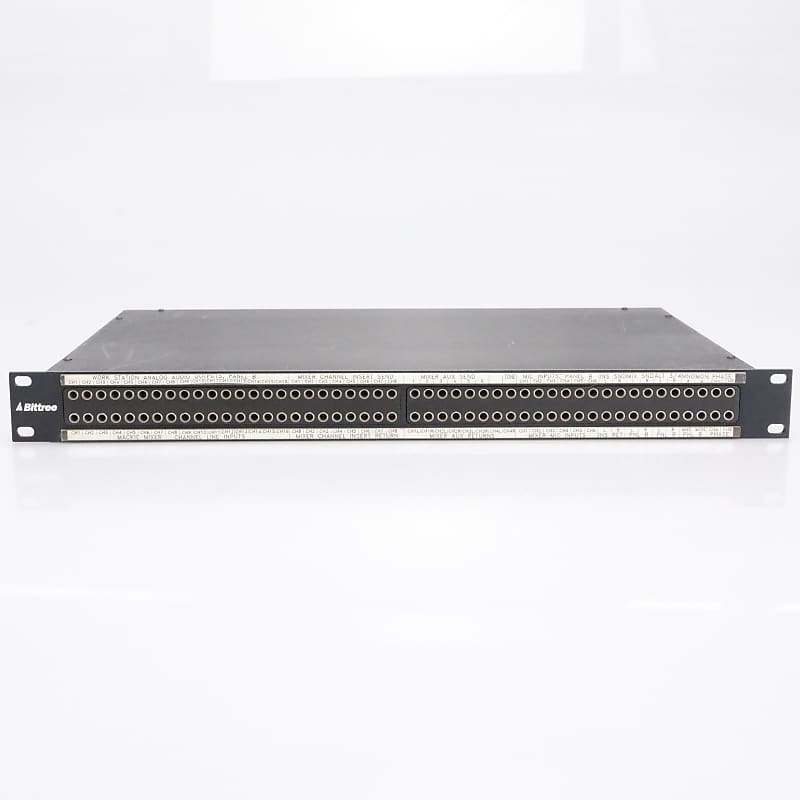 Bittree B96C 96-Point Patch Bay w/ 4 EDAC 90-Pin Female | Reverb
