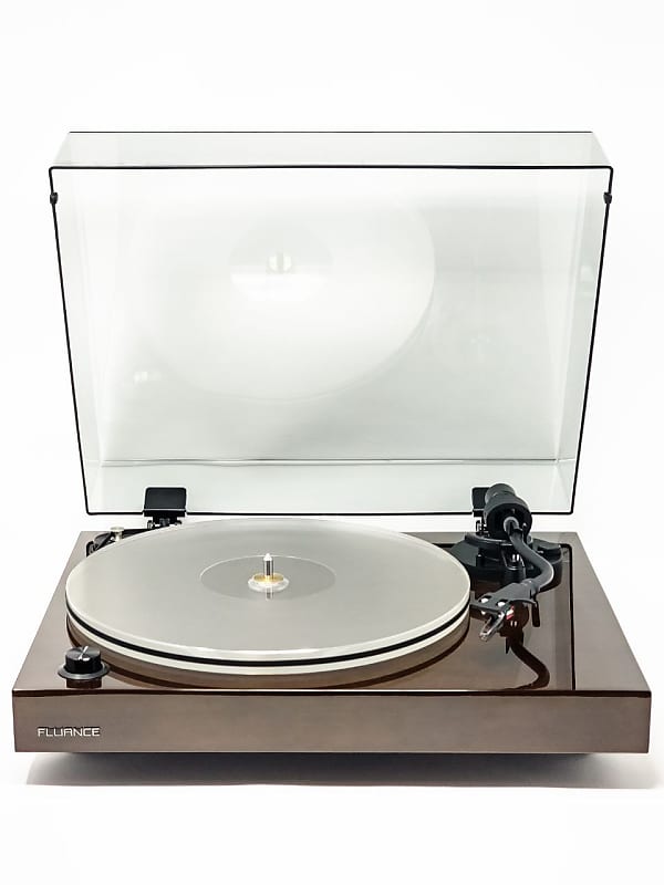 Fluance RT82 Turntable (Walnut) w/ Acrylic Platter Upgrade | Reverb