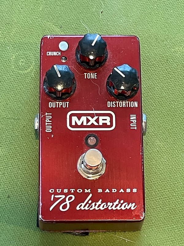 MXR M78 Custom Badass '78 Distortion 2011 - Present - Red | Reverb