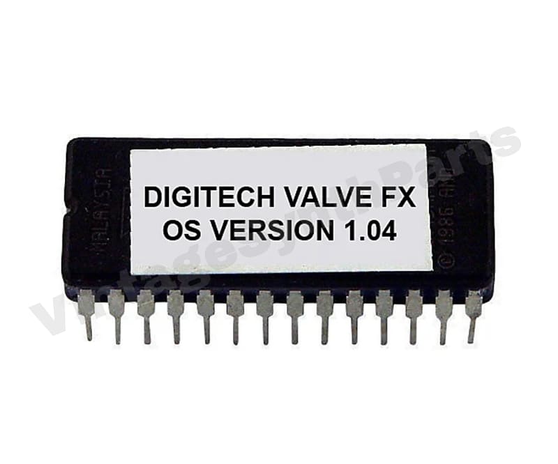 Digitech Valve Fx Firmware Os Version 1.04 Rom Eprom Update | Reverb
