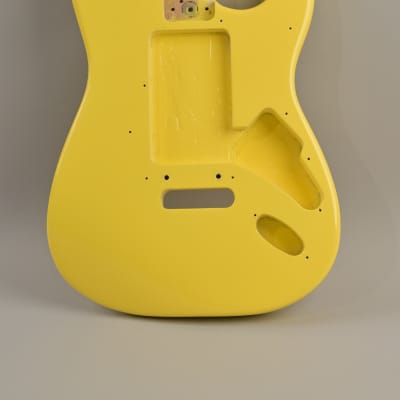 1989 Fender Stratocaster Plus Graffiti YELLOW Body Pro Refin | Reverb