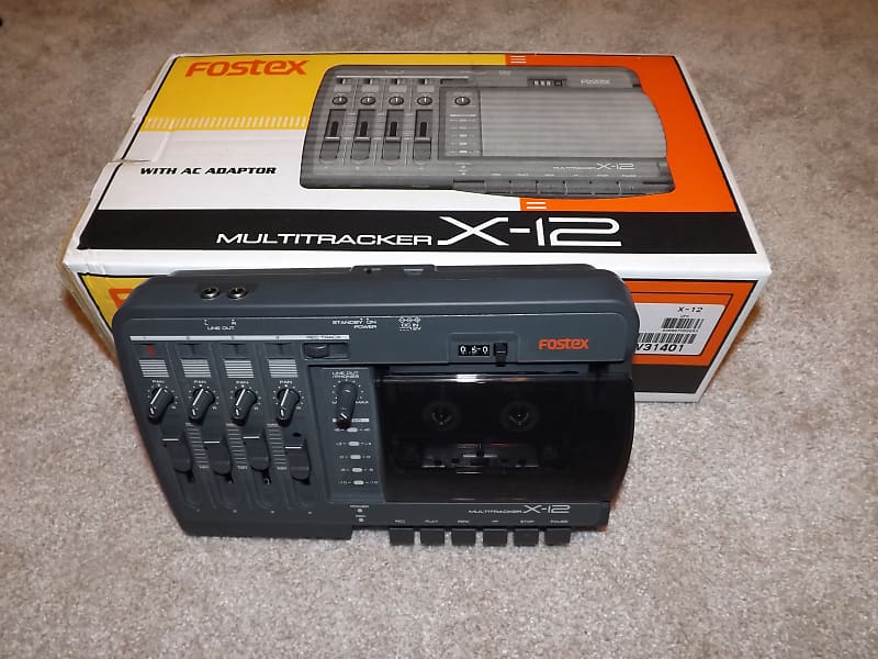 Fostex X-12 Multitracker Analog Recorder with AC Power | Reverb