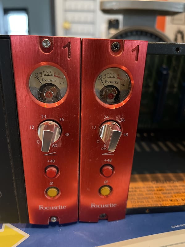 Focusrite Red 1 500 Series Mic Preamp Module 2010s - Red | Reverb