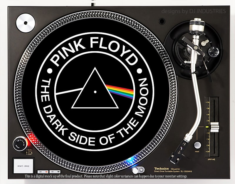 DJ Industries Pink Floyd DSOTM - DJ slipmat for vinyl LP | Reverb