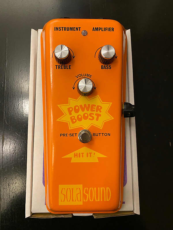 Sola Sound/Colorsound 18V Power Boost MKIII Master Volume by | Reverb