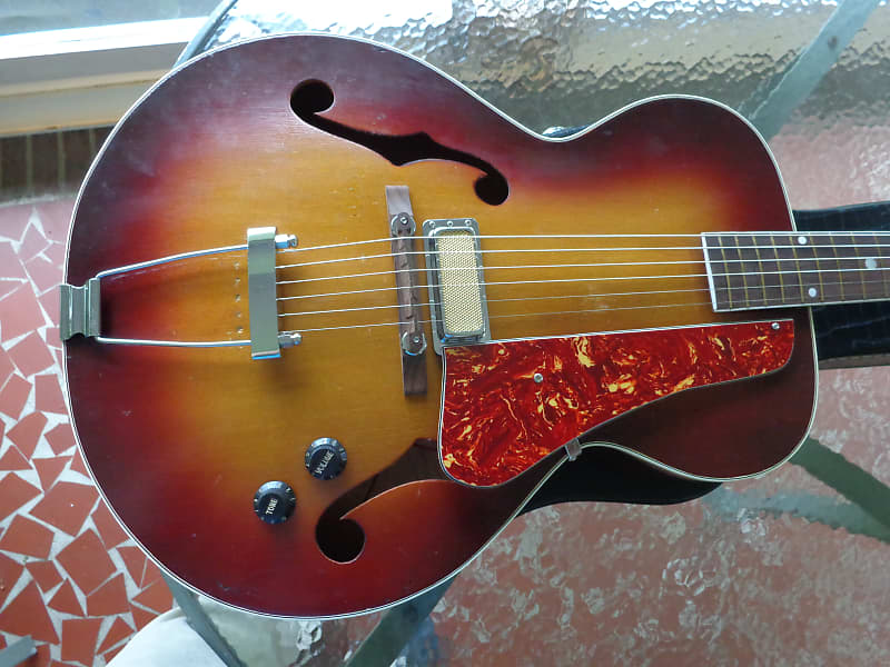1940's Kay Silvertone Archtop Guitar - Acoustic Electric - | Reverb