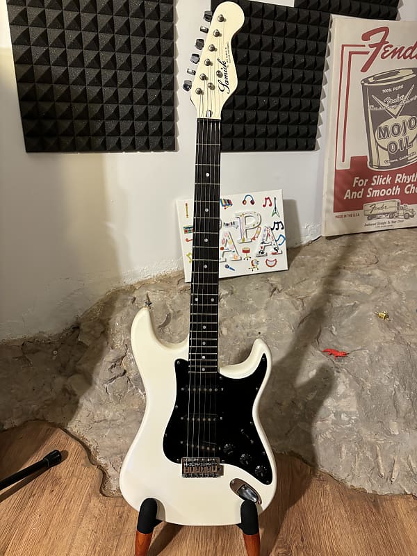 Samick Stratocaster '80 - White | Reverb