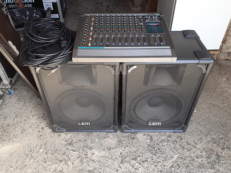 Impianto Lem completo di mixer compact 8+6 mkII + 2 casse | Reverb