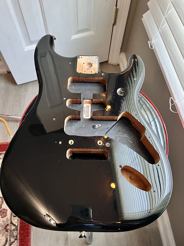 Fender Player Stratocaster body Black | Reverb