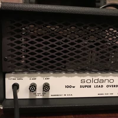 2015 Soldano SLO-100 Head - Factory Depth Mod | Reverb