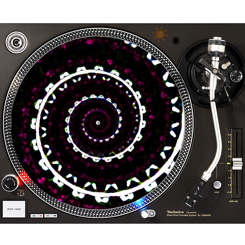 Spire Spiral - DJ Turntable Slipmat 12 inch LP Vinyl Record | Reverb